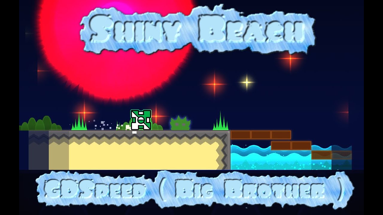 Shiny Beach - By GDSpeed (Me) - Geometry Dash - YouTube