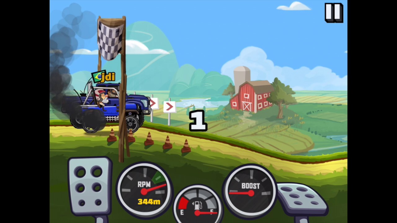 Hill climb racing countryside cup - YouTube