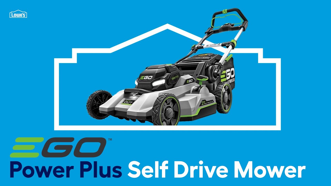 Ego Power Plus Self Drive Mower - YouTube