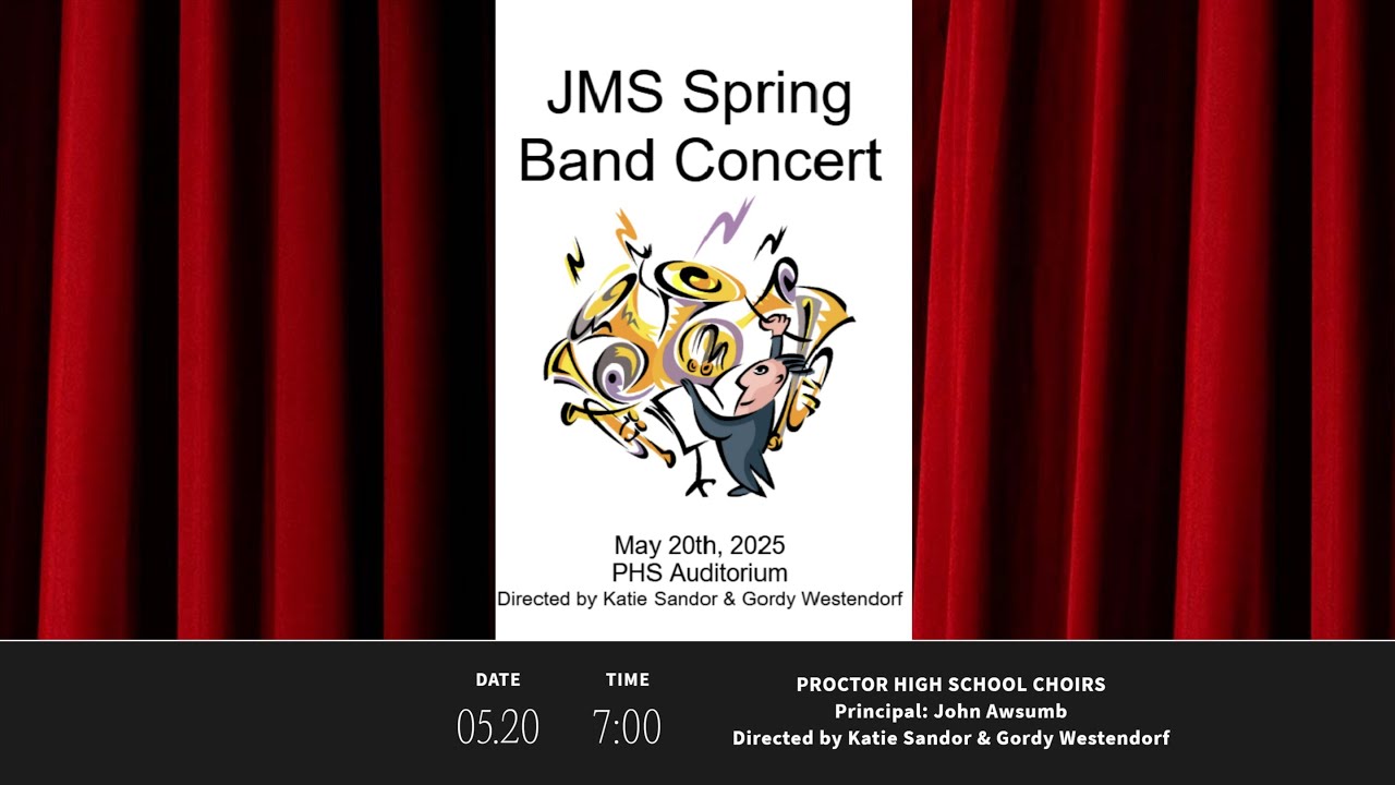JMS 2025 Spring Band Concert - YouTube