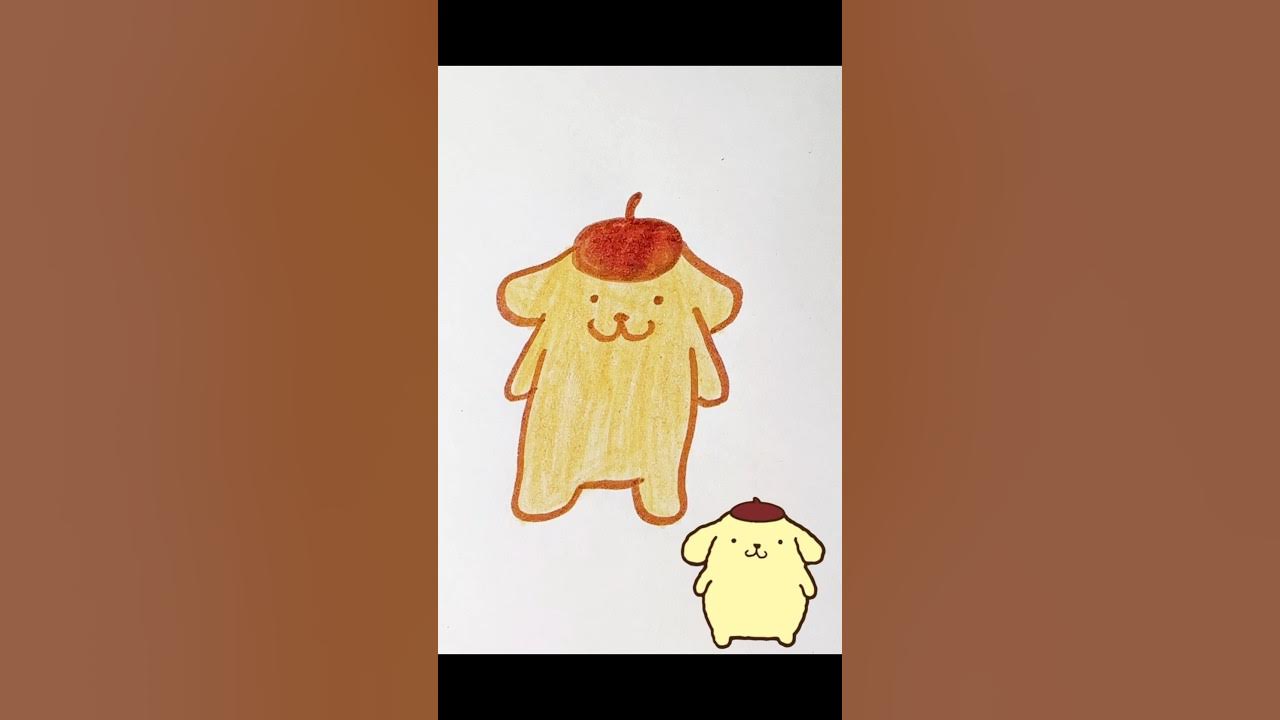 How to draw Pompompurin | Sanrio #drawing - YouTube