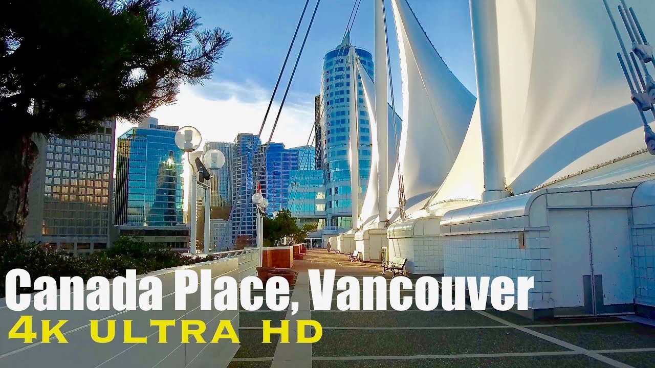 Explore Canada Place (walking tour in 4k) - YouTube