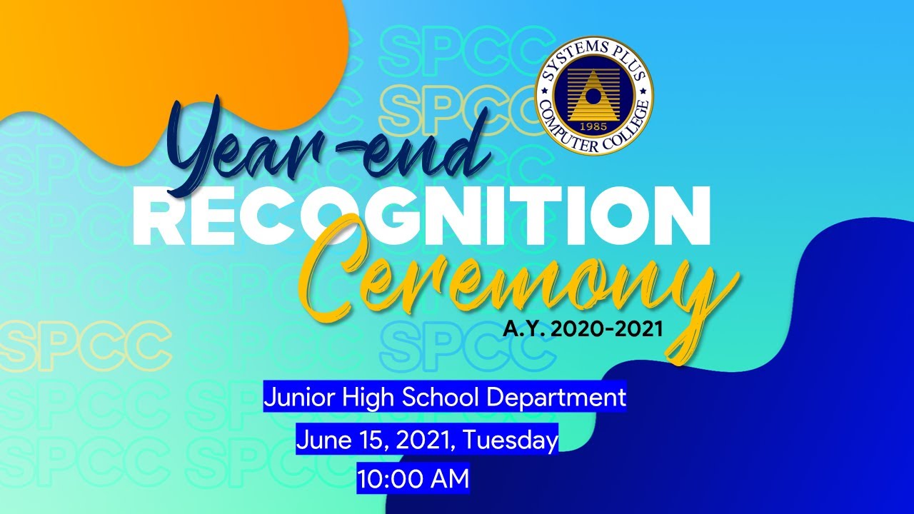 JHS Virtual Year-End Recognition Ceremony - YouTube