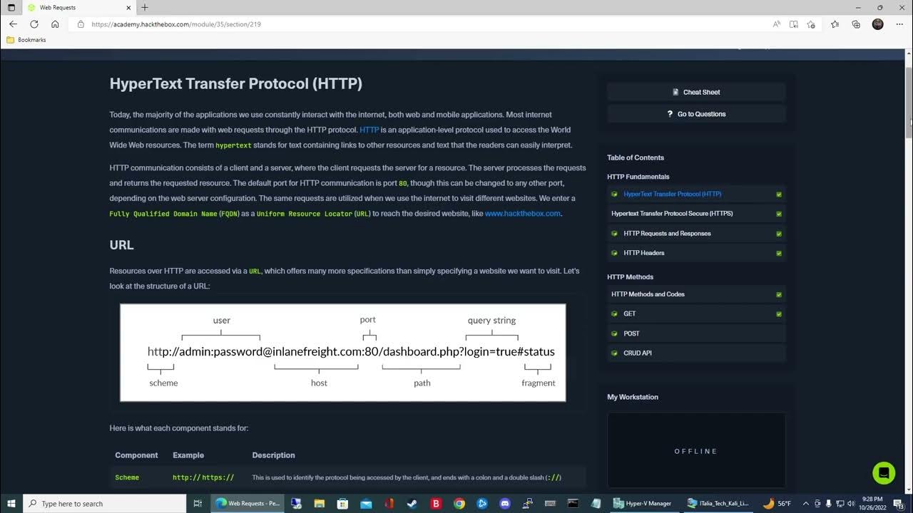 HTB Academy - Web Requests - YouTube
