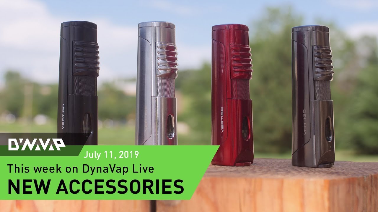 DynaVap Live | New Accessories | July 11, 2019 - YouTube
