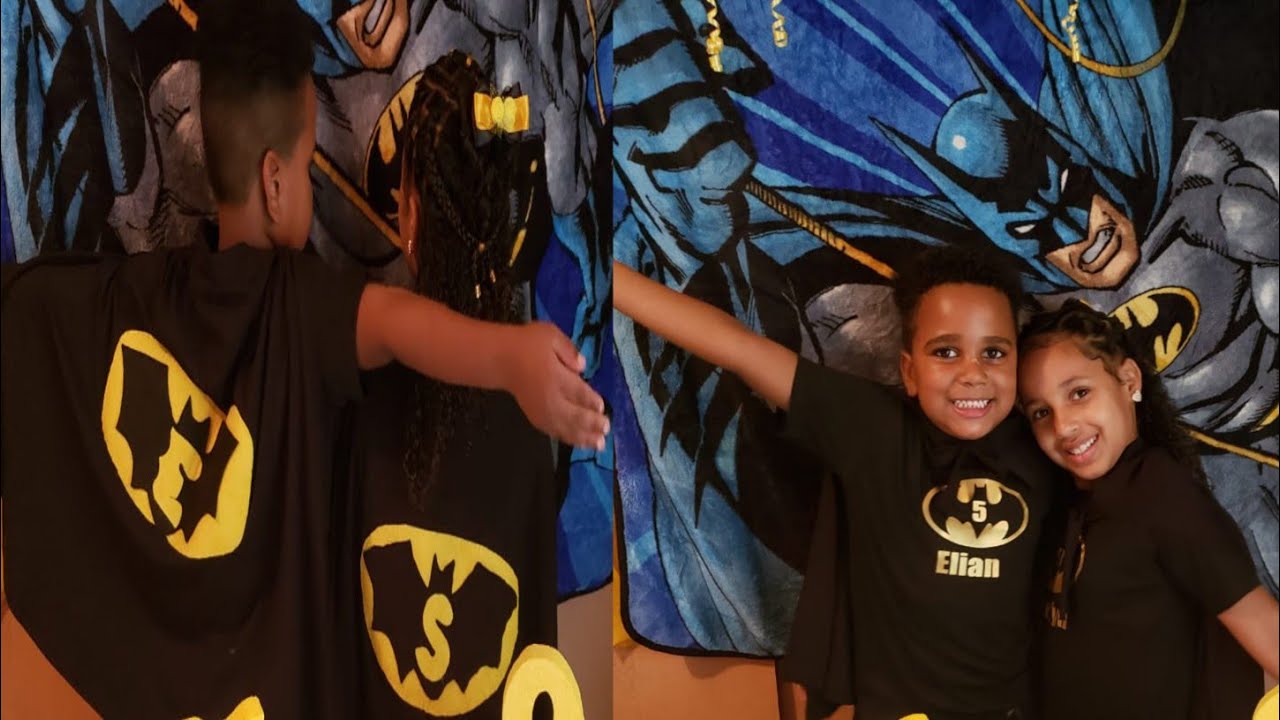 COMO HACER CAPA DE BATMAN CON TELA PASO A PASO - YouTube
