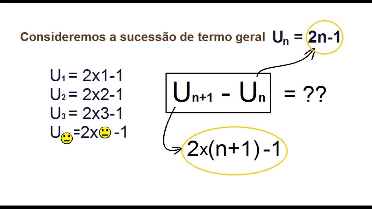 Un+1- Un e Un - Un-1 - YouTube