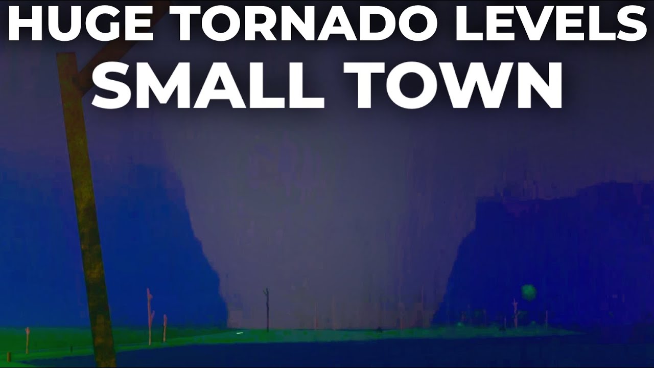 Small Town LEVELED By HUGE Tornado! | Twisted | Roblox [PART 1] - YouTube