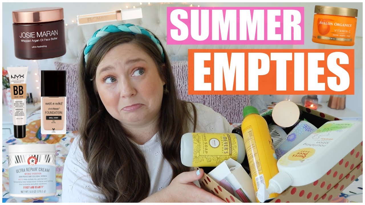 Summer Empties! Products I've Used Up & What I've Repurchased | August ...
