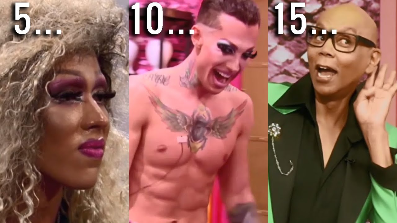 One random moment from each Drag Race season (part II) - YouTube