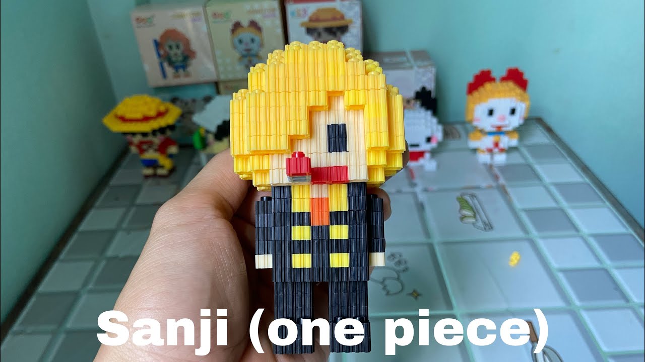 Lắp ráp LEGO Sanji trong hoạt hình (one piece) đảo hải tặc trong băng ...