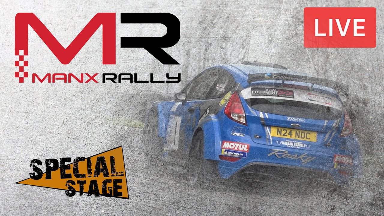 Manx Rally 2023 Live - Start Ramp - YouTube