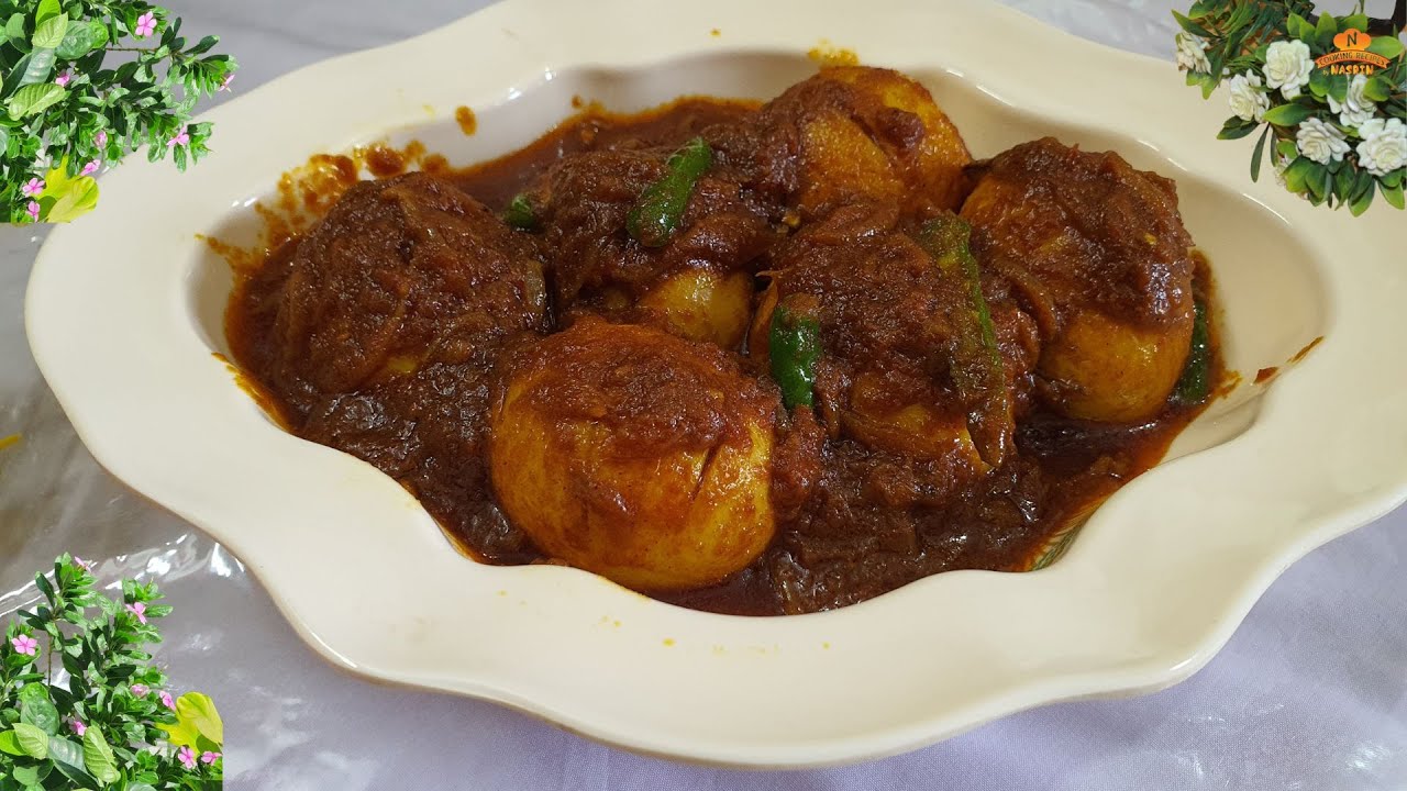 ডিম ভূনা করতে চাইলে এভাবে করুন | Egg Masala recipe | Dim Vuna recipe ...