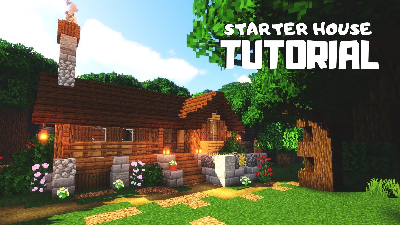 Minecraft: How to Build a Simple Survival Starter House | Easy ...