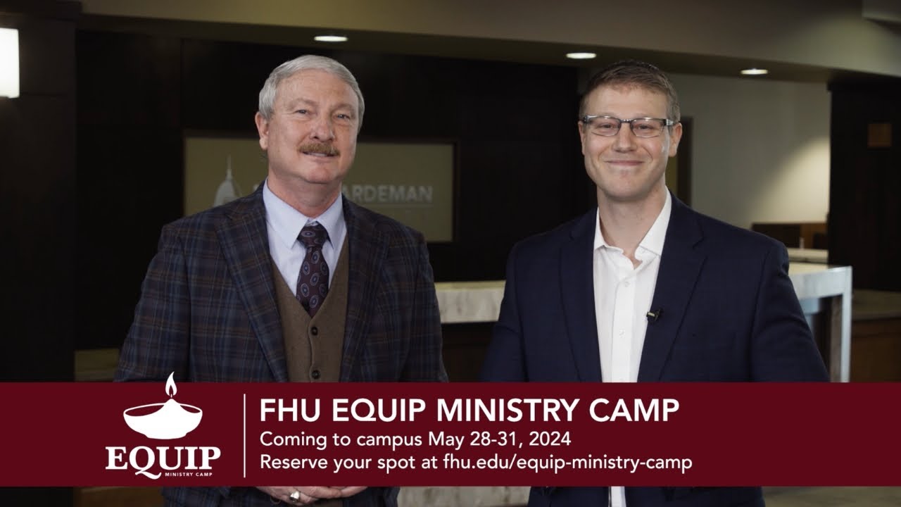 Apply for FHU's Equip Ministry Camp! - YouTube