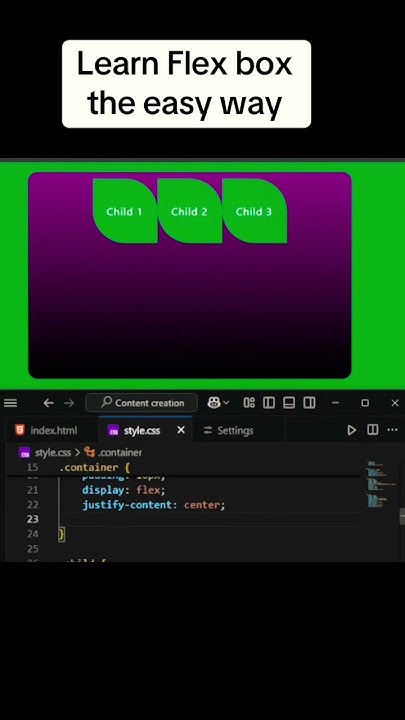 CSS flex box. #coding #webdevelopment #coding #programming #css #flexbox #cssflexbox - YouTube