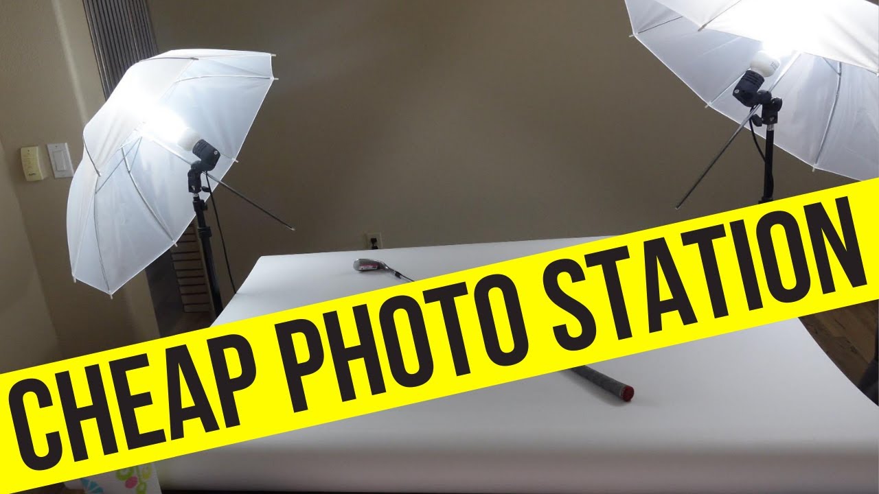 Cheap and Easy Photo Station Setup For Resellers | Reselling Tips 2021 ...