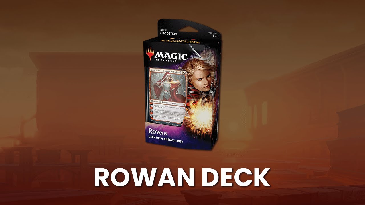 ROWAN PLANESWALKER DECK [Trono de Eldraine] | UNBOXING (Magic: The ...