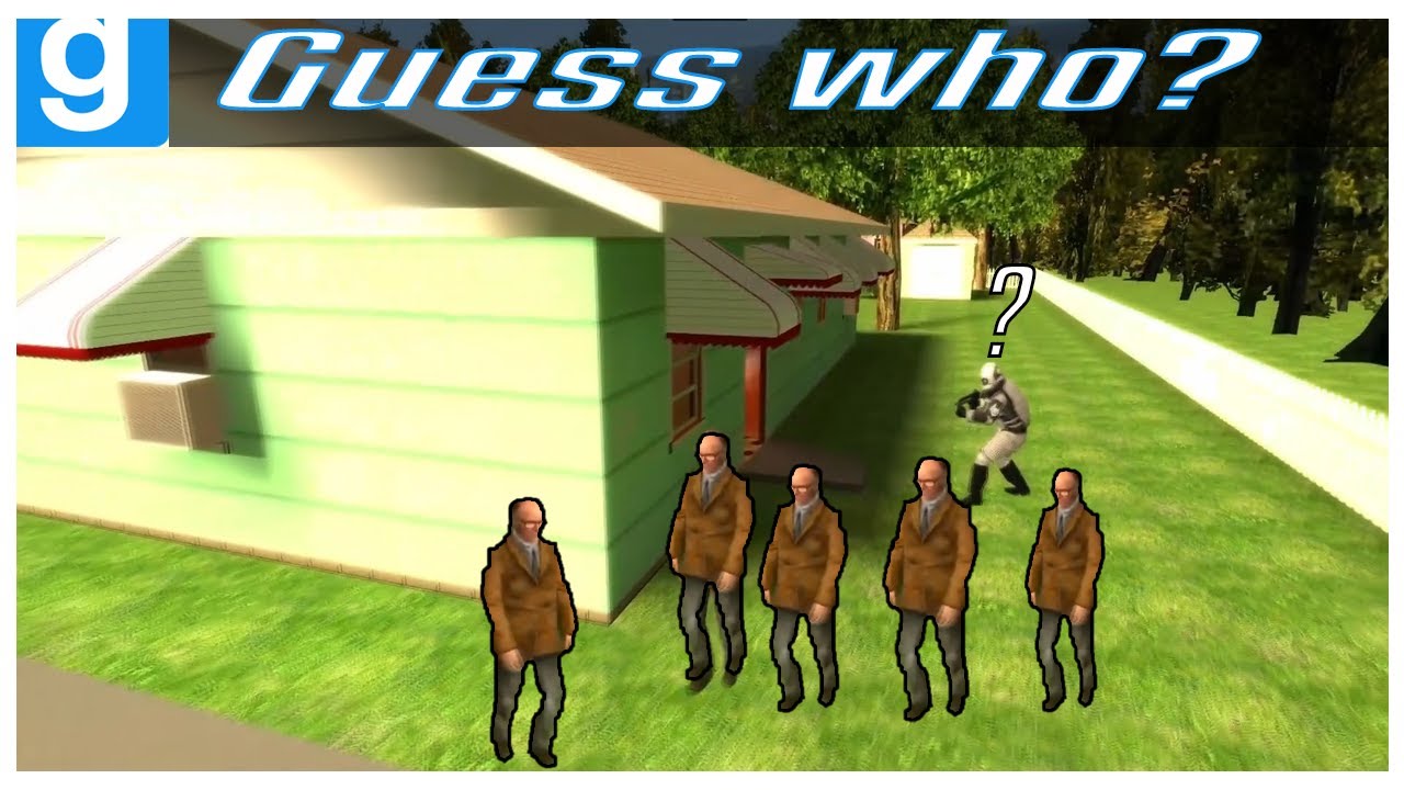 GMOD GUESS WHO? - All These NPC'S Look The Same!! - YouTube