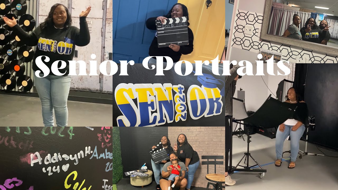 GRWM for my senior portraits + vlog:prep with me & pictures C/O ‘24 ...