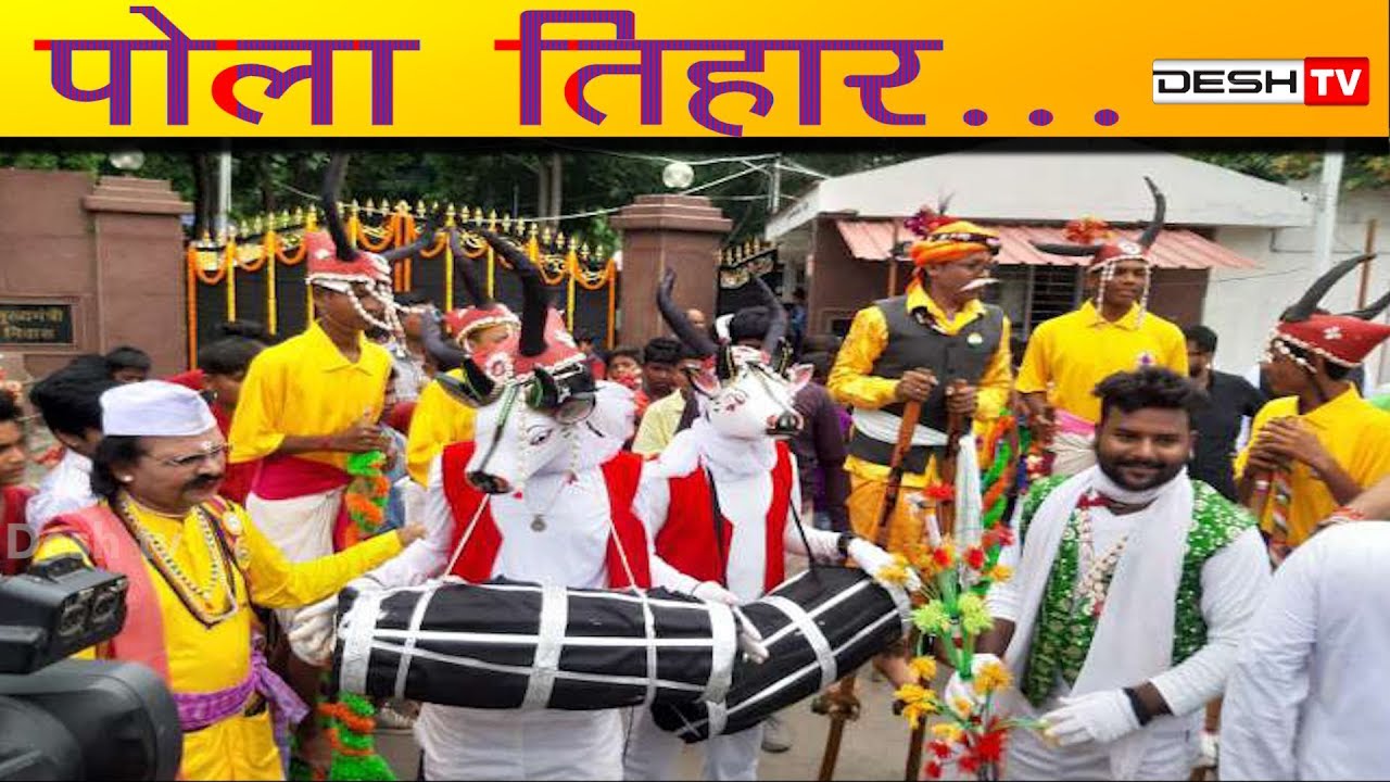 CM हाउस में मनाया गया पोला तिहार | Pola Tihar | Tija Tihar | CG ...