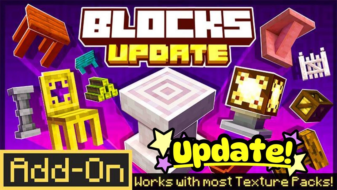 5,000+ Blocks in ONE Minecraft Add-On Texture Pack Friendly! - YouTube