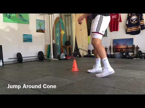 Physical Education Cone drills (1 cone) - YouTube