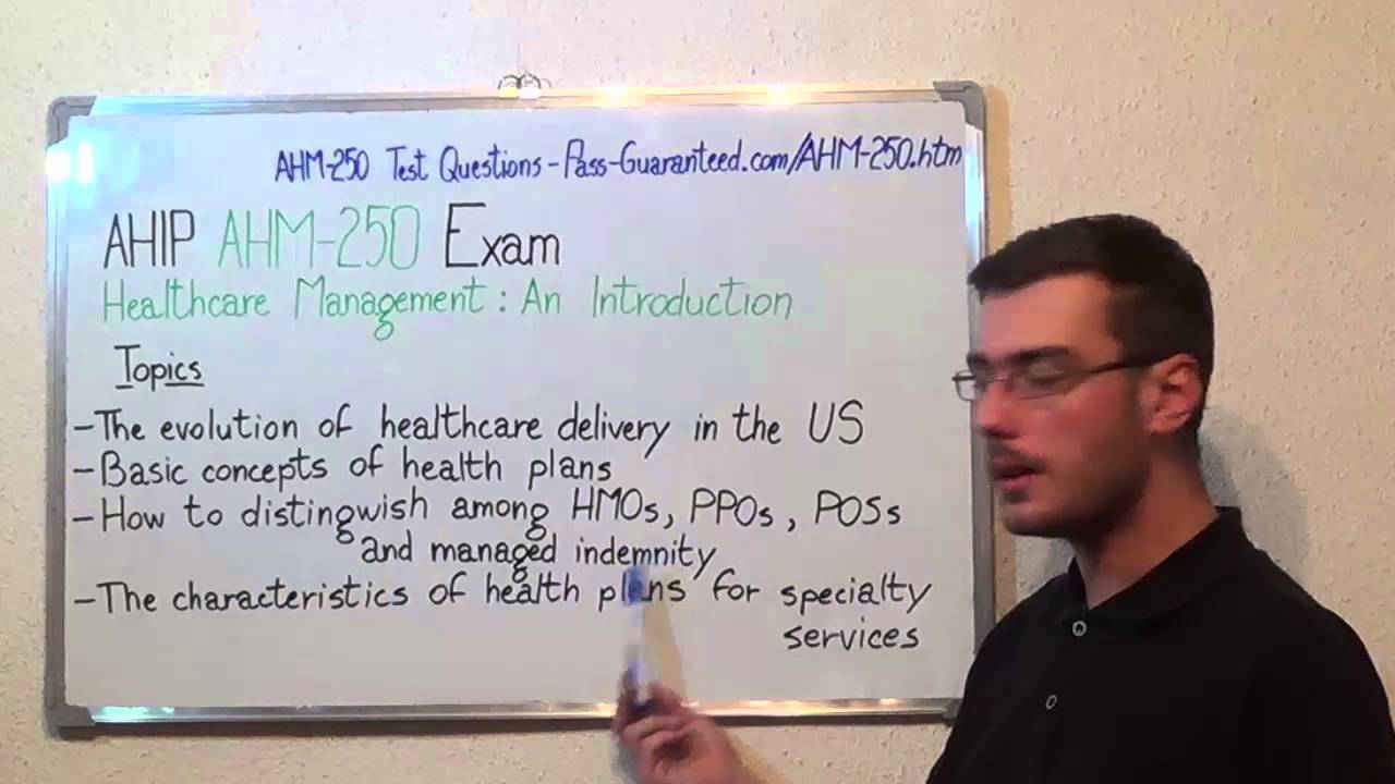 AHM-250 – Healthcare Exam Management Test Introduction Questions - YouTube