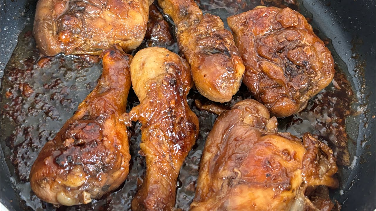 Honey garlic chicken|panlasang pinoy recipe - YouTube