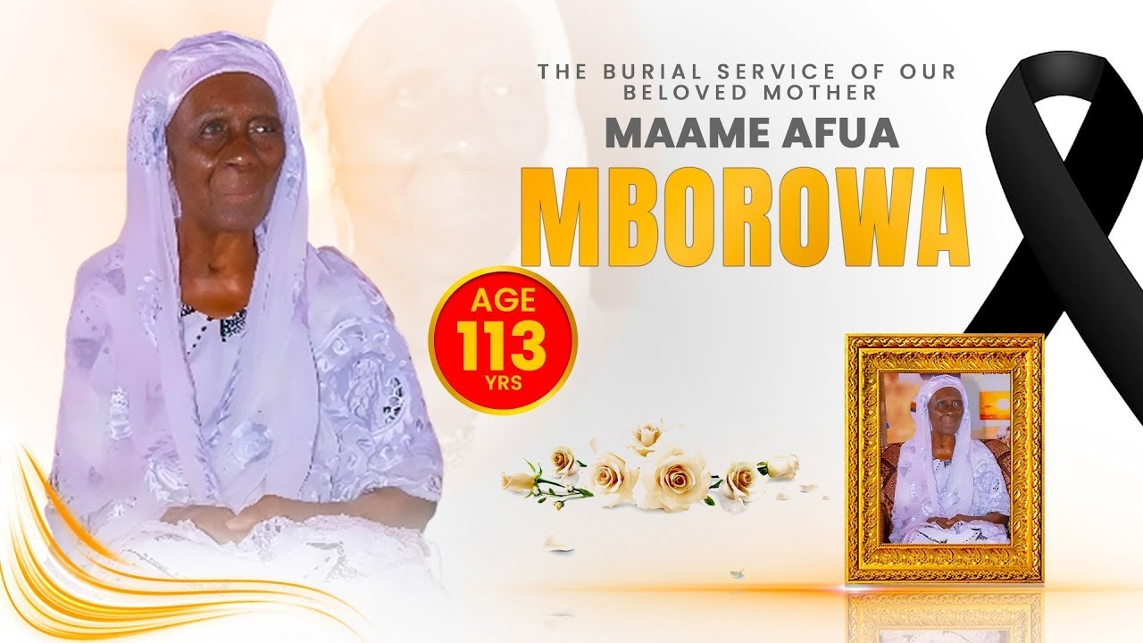 THE BURIAL SERVICE OF MAAME AFUA MBOROWA AT EKUMFI OTUAM // 2nd JANUARY ...