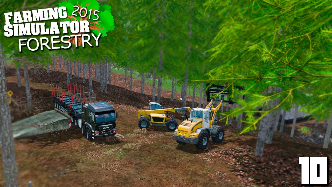 Farming simulator 2015 | Forestry bjornholm | part 10 - YouTube