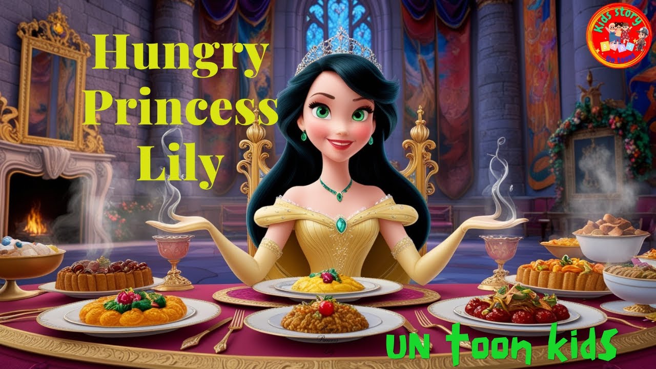 Hungry princess lily. kids story and adventures - YouTube