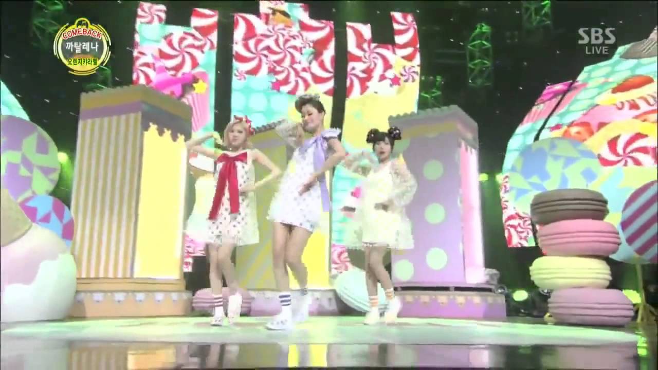 orange caramel catallena live compilation - YouTube