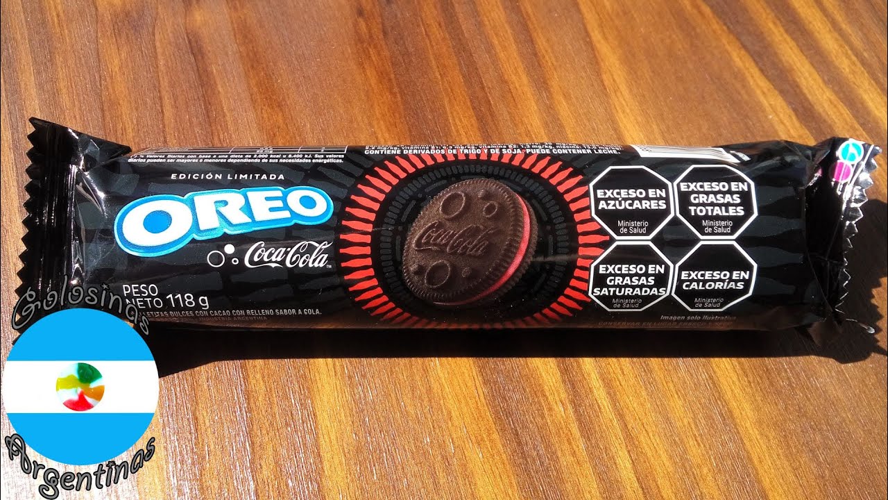 Oreo sabor Coca-Cola Edición Limitada Besties 2024 Argentina Galletitas ...