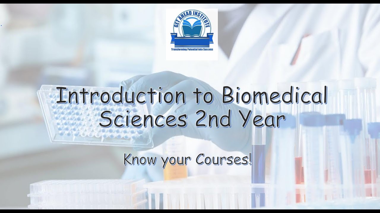 5. Fundamentals Of Biomed; Introduction To Biomedical Sciences - YouTube