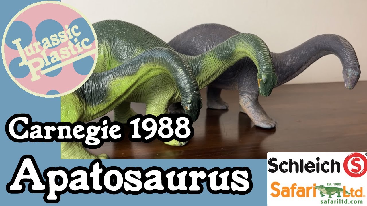 Review: Carnegie Collection Apatosaurus 1988 by Safari Ltd. and ...