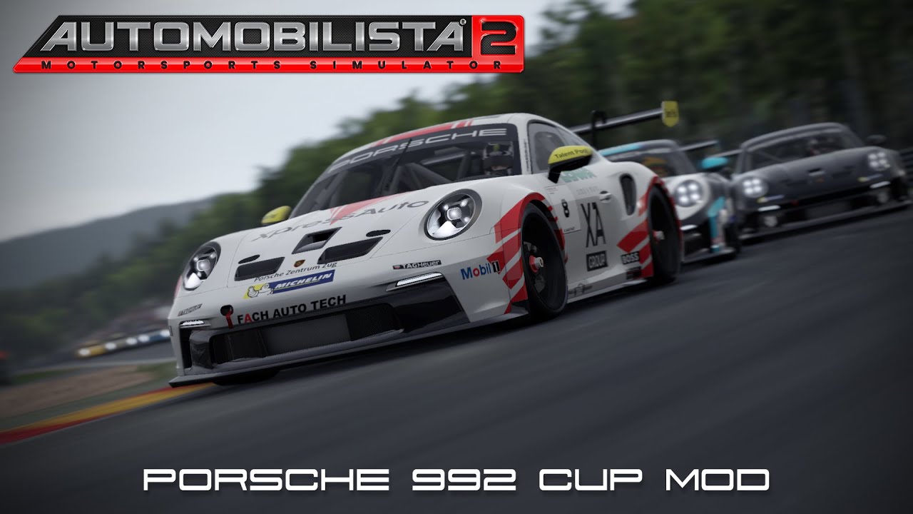 Automobilista 2 Porsche 992 Cup (mod) - YouTube