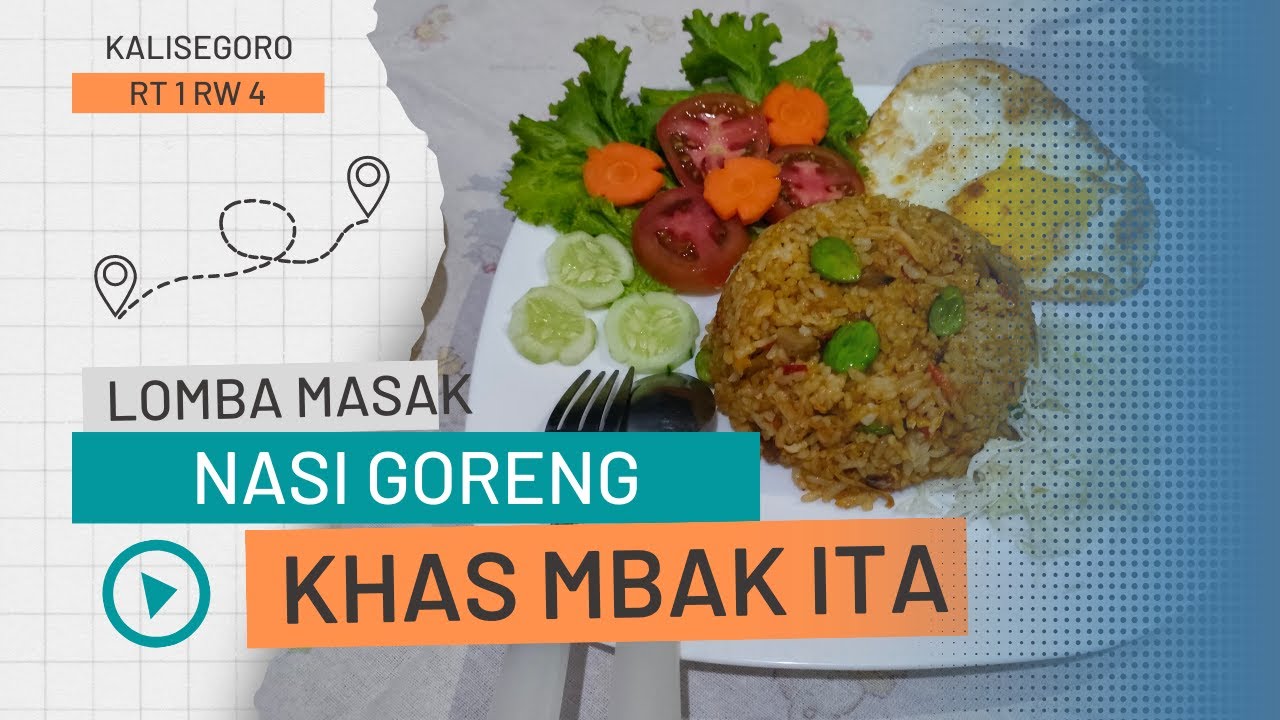 Lomba Masak Nasi Goreng RT 1 RW 4 - YouTube