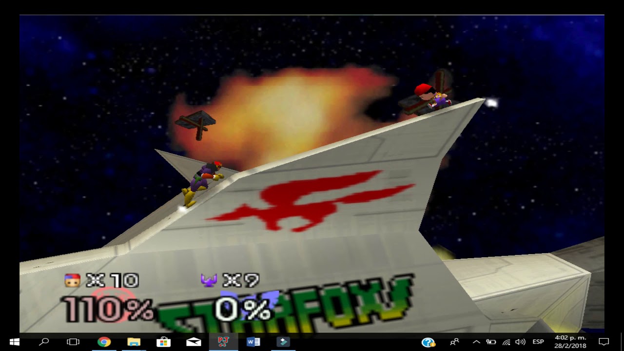 Gameplay N64 Capitan falcon VS Ness parte 2 - YouTube