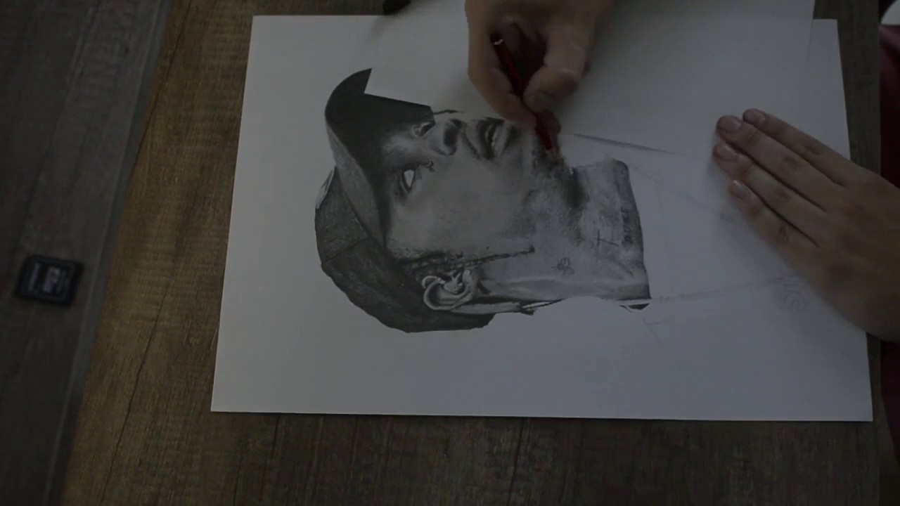 Travis Scott - Speed Drawing - YouTube