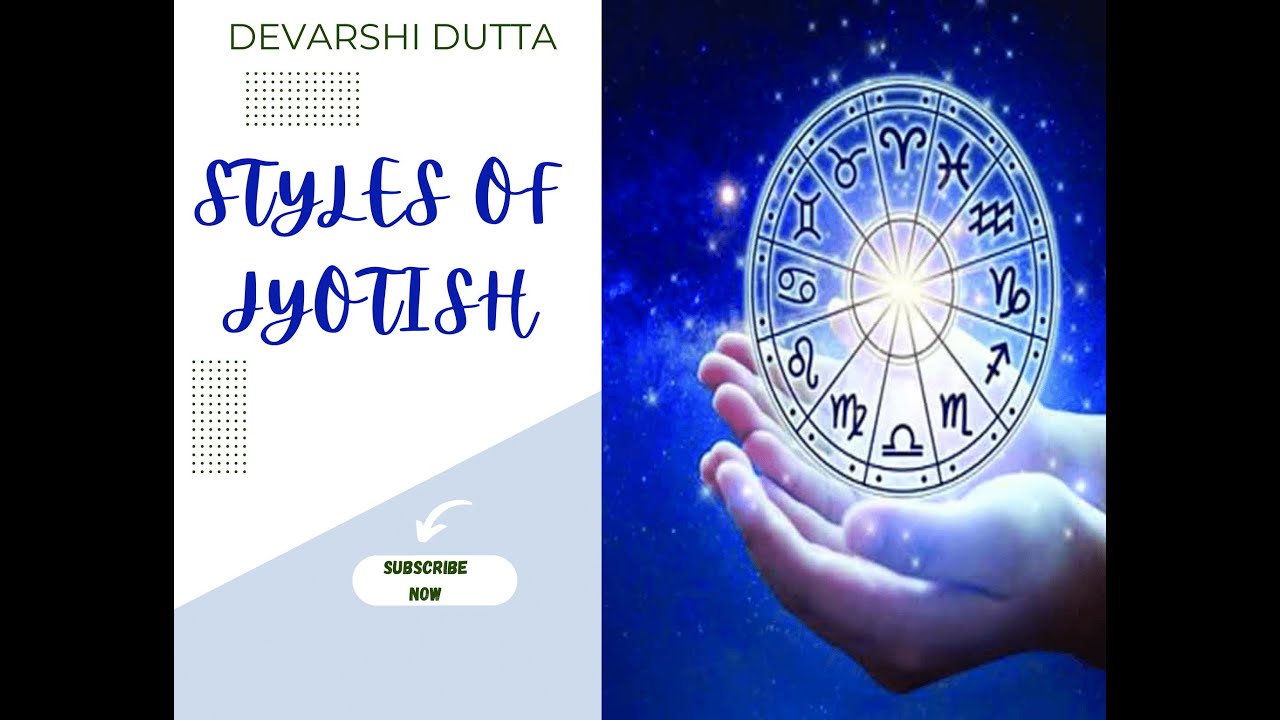 Understanding the STYLES OF JYOTISH | How vedic astrology works - YouTube