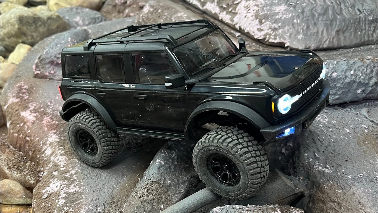 Traxxas TRX4M Bronco first run - YouTube