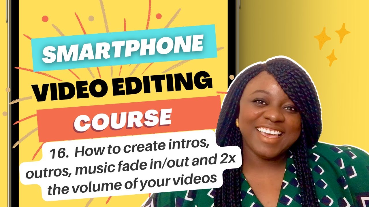 16. How to create intros, outros, music fade in/out and 2x the volume ...