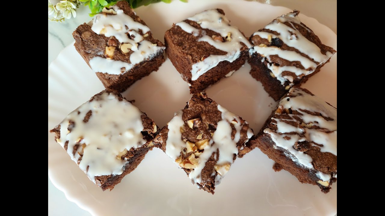 Tea Time || Chocolate Walnut Fudge Cake || Recipe - YouTube