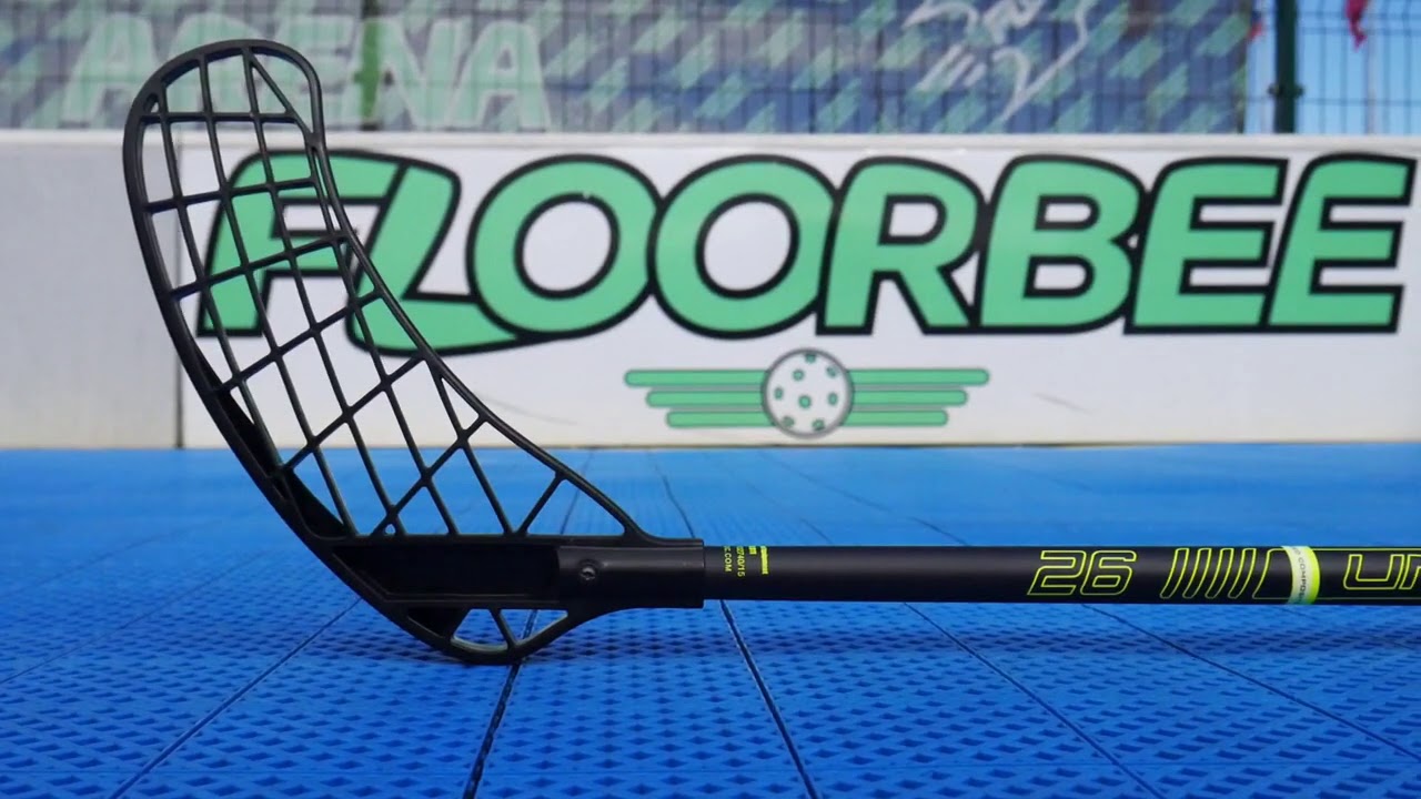 UNIHOC PLAYER 26 BLACK NEON YELLOW - YouTube