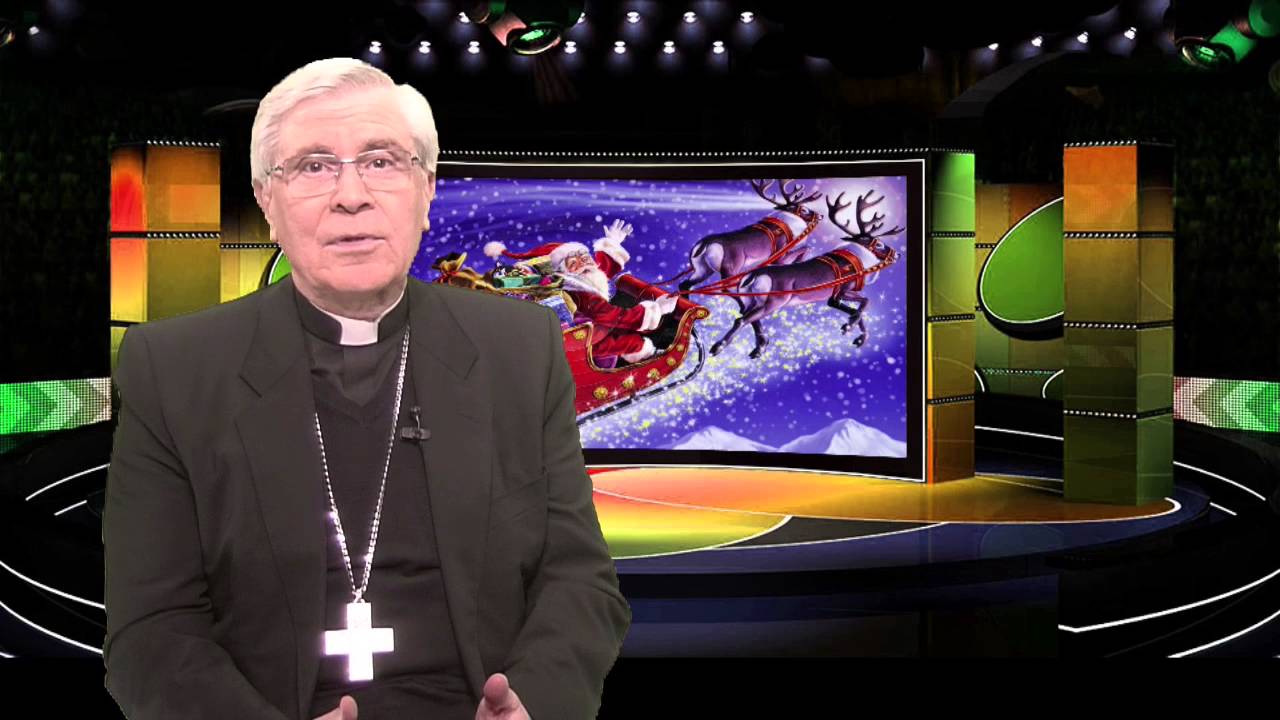 Chronique Mgr Jean Michel di Falco Léandri - Jésus vs Père Noël - YouTube