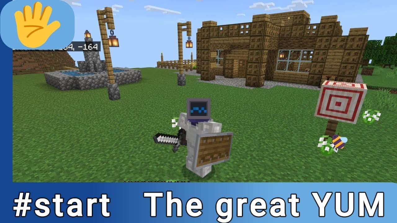 made a NEW survival world called The great YUM and I am mute 🎙️ - YouTube