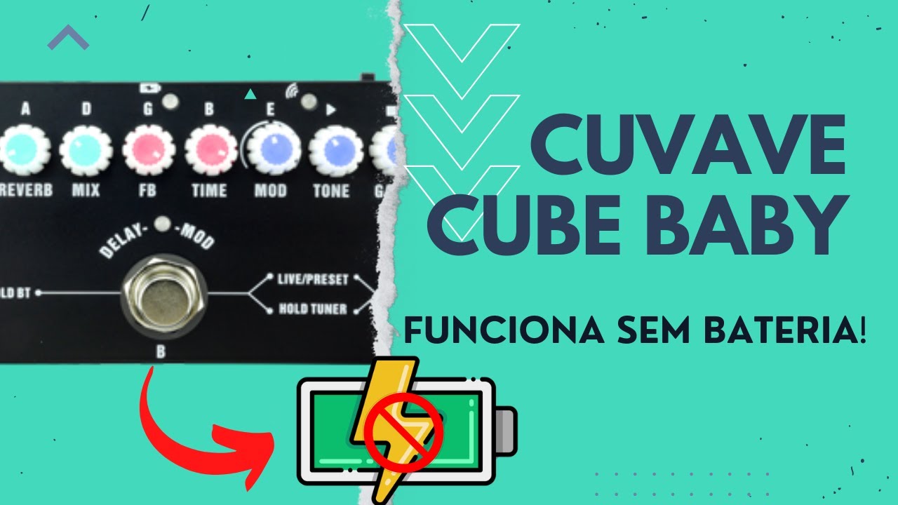 CUVAVE - Cube Baby funciona sem a Bateria? - YouTube