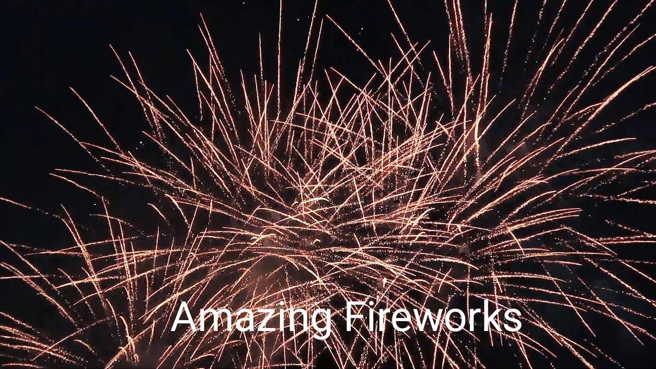 Amazing Fireworks Display - YouTube