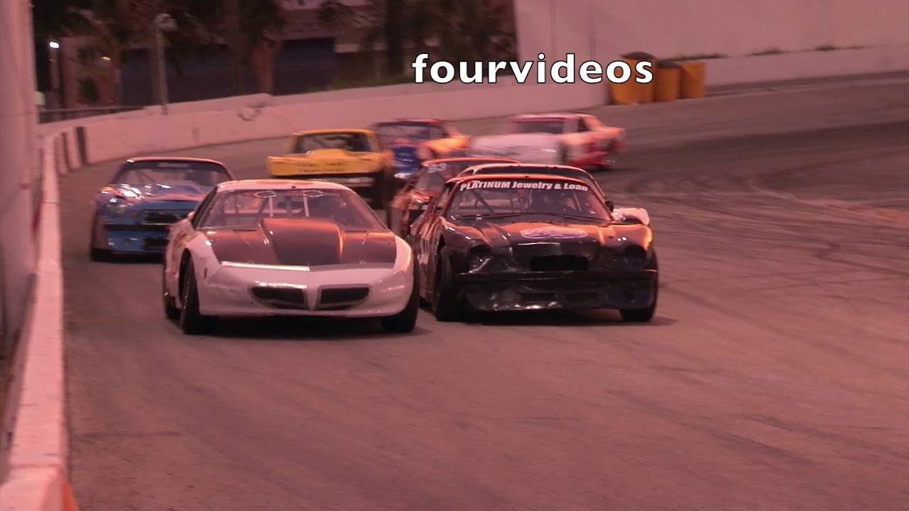 Orange Show Speedway Street Stock Main Event Highlights 6-29-19 - YouTube